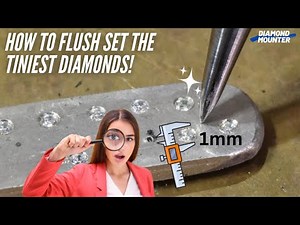 How to Flush Set 1mm Stones