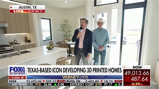 3D-printed concrete homes promise lower energy bills, faster builds