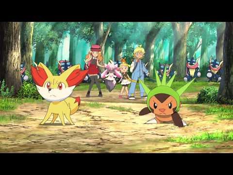 Pokémon il Film - Diancie e il bozzolo della distruzione - Clip - Chespin e Fennekin