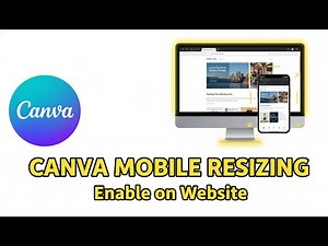 How to Enable Mobile Resizing in Canva Website (2025)