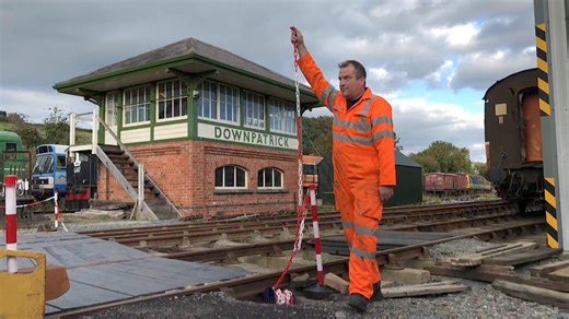 7.5K views · 118 reactions | Apparently today is International Level Crossing Awareness Day. This is the 16th year of ILCAD, the aim of which is to raise public awareness of the risks at level crossings and to increase safety. Trouble is, what do you do to promote the idea when you've no actual level crossings on your system? As always our volunteers are quick to innovate. #RailSafety #ILCAD | Downpatrick and County Down Railway | Facebook