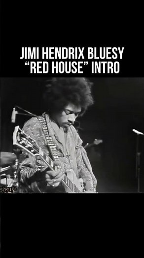 Jimi Hendrix - “Red House” Intro 🎸🔥