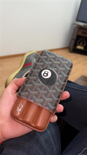 Stylish 8-Ball Pool Case Showcase