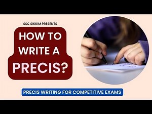 Precis Writing for Competitive Exams | English Tutorial by Homnath Dhungyal