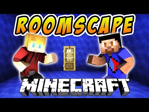 Minecraft Puzzle Map - ROOMSCAPE: ESCAPE THE ROOMS! with Vikkstar & Lachlan