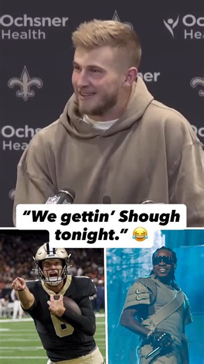 NFL on ESPN on Instagram: "Tyler Shough knows ball 🤣"