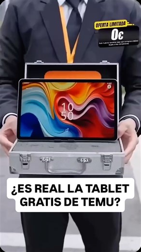 ¿La TABLET GRATIS que TEMU anuncia es real? 📱🤔 #tablet #temu #temutablet #tabletgratis #gratis #tecnologia #xataka | Xataka