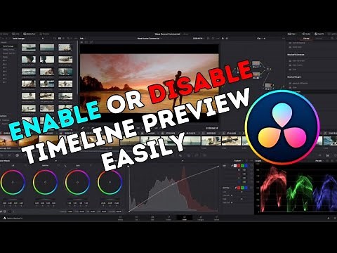 How to Enable or Disable Timeline Preview in DaVinci Resolve 2025?