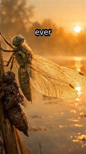 Dragonflies’ Secret Life Underwater #NatureFacts #Wildlife #AmazingTransformation