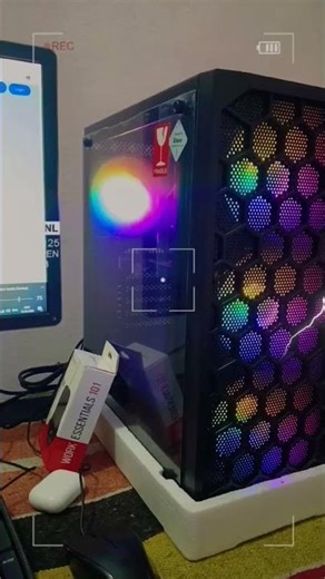 MY New Pc was is my youtube work #computer #pc #pcgaming #explorepage #dancevideo #dailyshorts