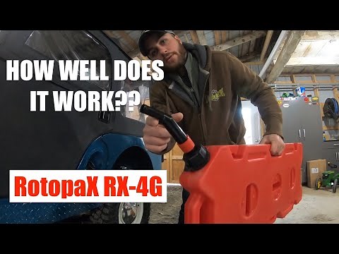 How Easy is it to Use a RotopaX Gas Can?