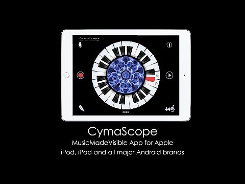CymaScope MusicMadeVisible app demo