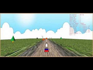 OpenGL - Simple 3D Car Game