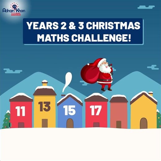 Year 2 & 3 Christmas Maths Challenge!