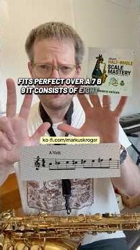 halftone wholetone scale, once and for all! #caravan #jazz #swing #jazz #musictutorial #blues