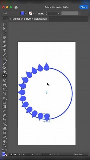 How to make circular pattern in illustrator | illustrator tutorial