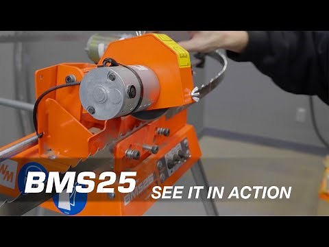 BMS25 Automatic Bandsaw Blade Sharpener in Action | Wood-Mizer