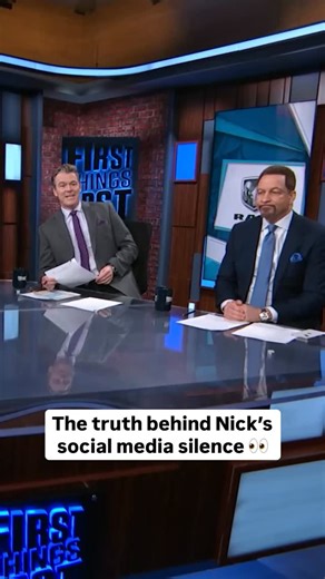 Nick breaks his silence. #nfl #chiefs | First Things First on FS1