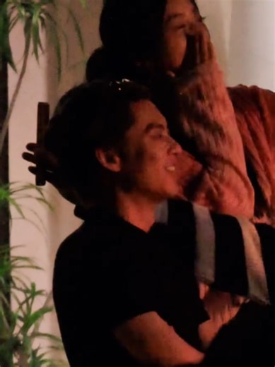 The fireworks were beautiful… but you two were my favorite view. 🎇🥰 ‎#dyshen #diyue #dylanwang #shenyue #棣月系