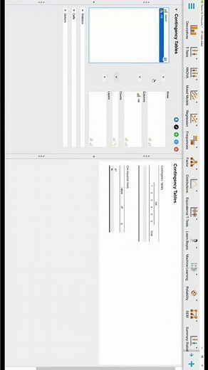 Chi Square Goodness of Fit Test with JASP