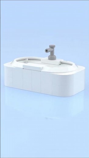 LEGO Mini Bathtub?! Dive into Fun with Tiny Soaking Action! 🛁✨