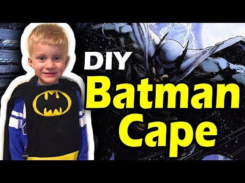 Batman Cape Tutorial