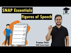 SNAP Essentials - Figures of Speech | Important for SNAP 2022 | MBA Karo