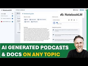 🪄Google NotebookLM - Magically Create AI Generated Podcasts, Study Notes, FAQs, & Briefing Docs