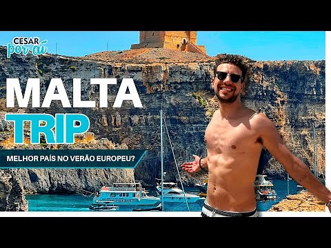 MALTA - O QUE FAZER em 4 DIAS com VALORES, PASSEIOS, HOSPEDAGEM e ALIMENTAÇÃO