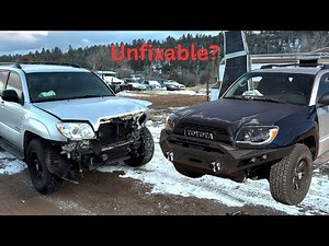 Fixing a Totaled 4th gen 4runner