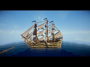 Minecraft Ship - HMS Victory + download