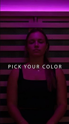 Chromotherapy in Infrared Saunas Explained: Pick Your Color, Pick Your Mood