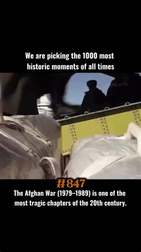 The Moment of History on Instagram: "The Afghan War began in 1979 with the Soviet military intervention in Afghanistan and quickly turned into a long and devastating conflict. What was originally intended to stabilize the country instead led to years of violence, destruction, and suffering for civilians. Millions of Afghans were forced to leave their homes, entire cities and villages were destroyed, and countless lives were lost. The war affected not only Afghanistan but also the Soviet Union, c