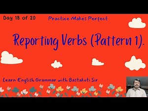 Day 18 Voice Reporting Passive Pattern 1