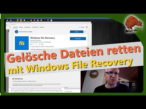 Windows: Recover deleted files with Windows File Recovery