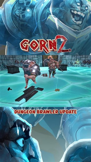 Cortopia Studios | Go beyond the arena in GORN 2's latest update! Conquer a labyrinth filled with formidable foes. Includes: 🏰 Dungeon Crawler Mode 🏒 6... | Instagram