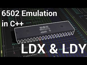 Emulating a CPU in C++ #5 (6502) - LDX/LDY Implemented