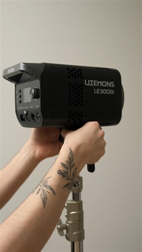 Litemons | Metal shell. Tactile clicks. Pure ASMR that radiates quality. Upgrade your studio lighting — the Litemons LE300Bi is your optimal choice! 💡... | Instagram