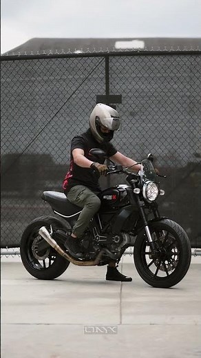 Ducati Scrambler with SC Project Exhaust Note!
