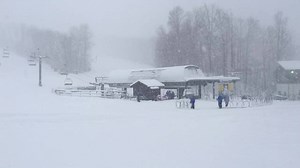 13K views · 616 reactions | SNOW GLOBE! 12 inches overnight and it keeps falling! Atta girl #MotherNature Sun Dec 10 30-55cmBase 4Lifts 11Slopes 2TerrainParks - #Yodler #Junkyard 9am-4:30 $40+hst Adult $35 +hst Youth Need a ski & stay package? Call our friends at Casino Rama Resort Bayview Wildwood Resort Tourism Barrie | Mount St. Louis Moonstone | Facebook