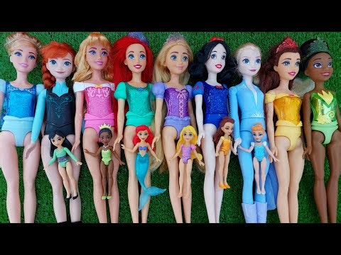 99 Minutes Disney princesses Collection ASMR Satisfying Unboxing | Disney