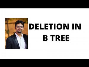 191. deletion in b tree