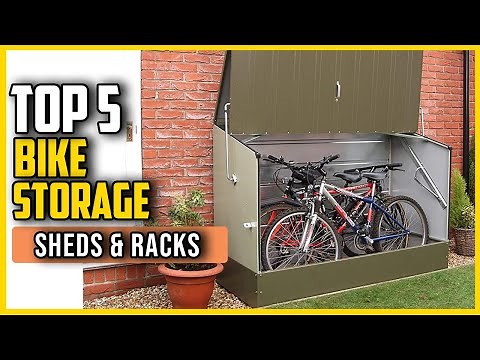 ✅ Best Bike Storage Sheds & Racks Review || Bike Storage Sheds Buying Guide