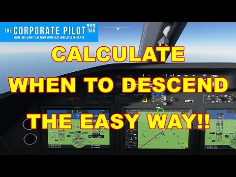 When To Descend - Microsoft Flight Simulator