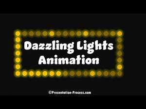 Dazzling Lights Animation Effect in PowerPoint | Beginner Friendly