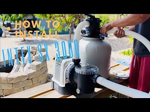 Intex Krystal Clear Sand Filter Pump - Unboxing and Assembly