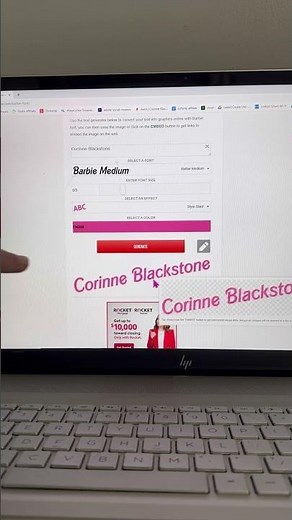 Create your own Barbie designs with this font generator #cricuttutorials #barbiemovie #barbie