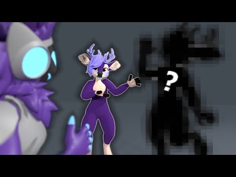Grape's SECRET Cousin (3D Protogen Animation)