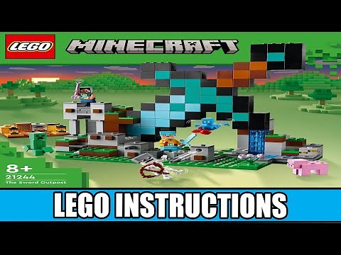 LEGO Instructions | Minecraft | 21244 | The Sword Outpost