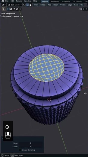 Modelling Basic Shapes #blender #modeling #hardsurfacemodeling